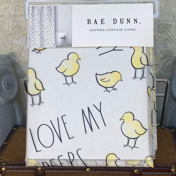 Rae Dunn Shower Curtain